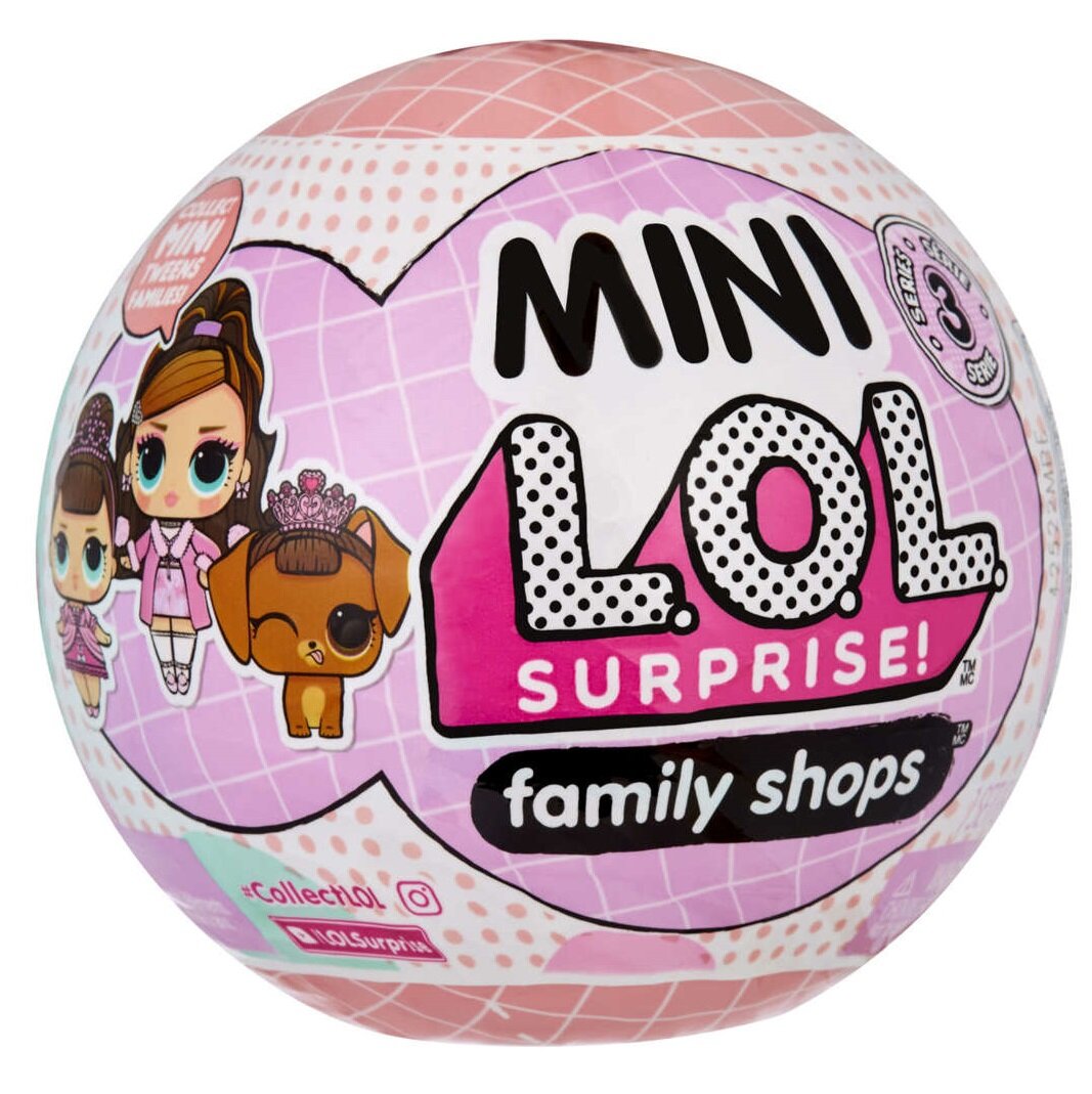 L.O.L. SURPRISE Family Shops Seria 3 588467 (1 zestaw) Lalka - niskie ...