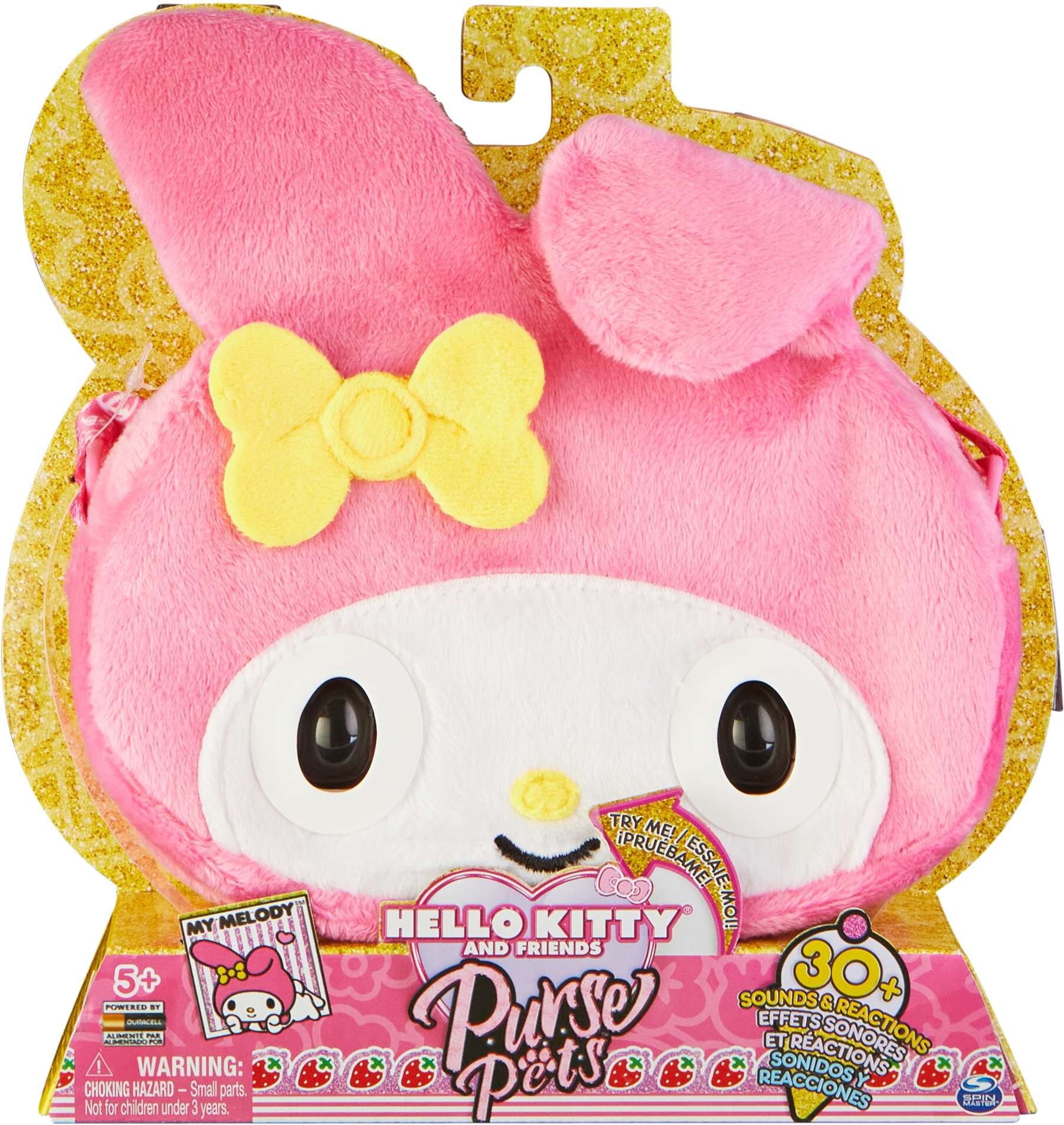 SPIN MASTER Purse Pets Hello Kitty My Melody Zabawka interaktywna ...