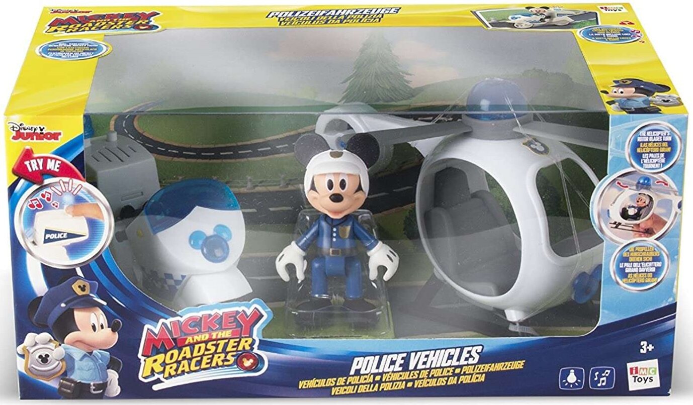 IMC TOYS Disney Junior Mickey Helikopter + Motor policyjny 183247 ...