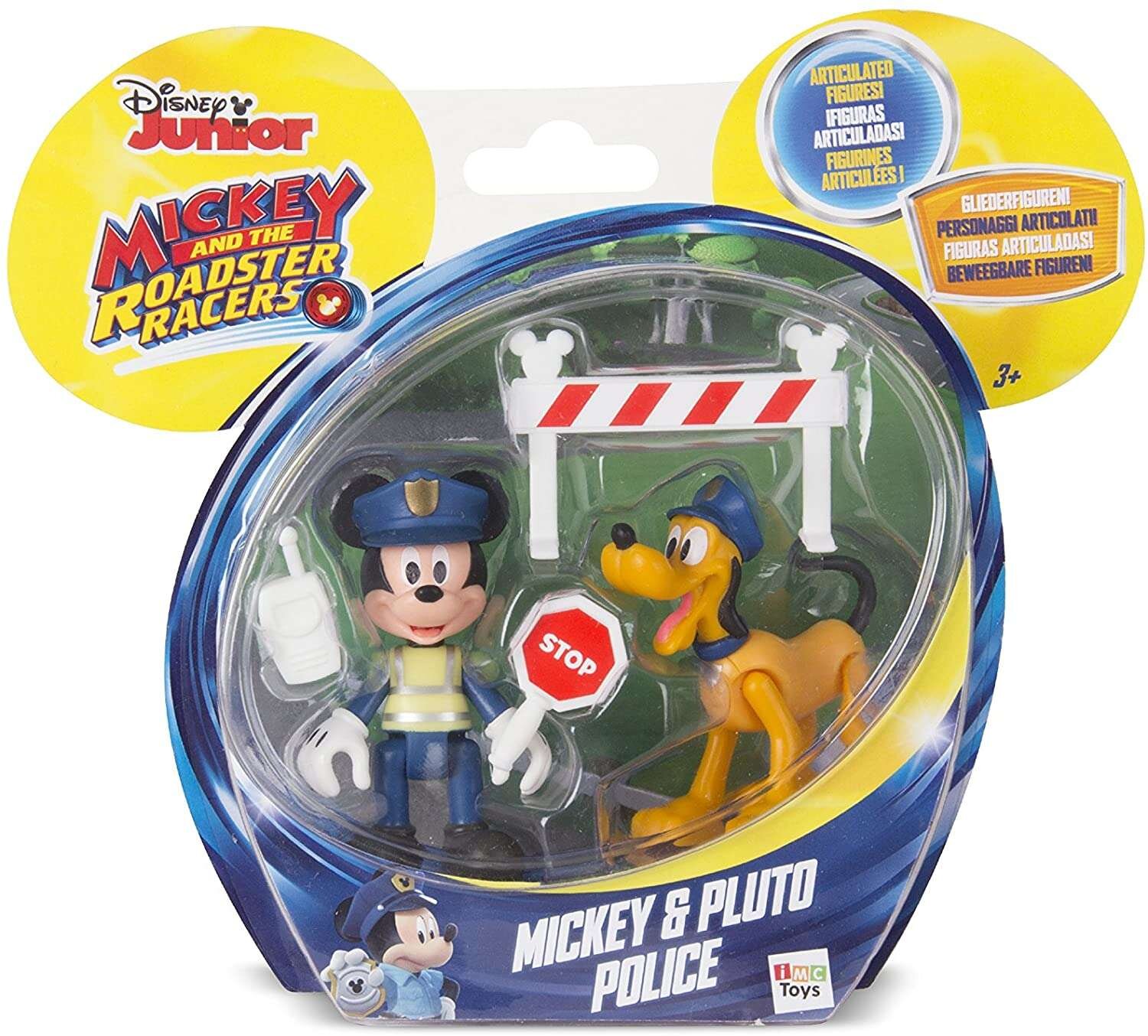 IMC TOYS Disney Junior Mickey i Pluto Policjanci + akcesoria 182332 Zestaw figurek - niskie ceny ...