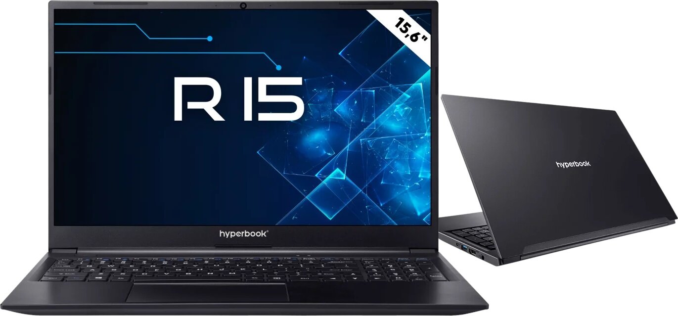 HYPERBOOK R15 15.6" IPS i7-1255U 16GB RAM 500GB SSD Windows 11 Home ...