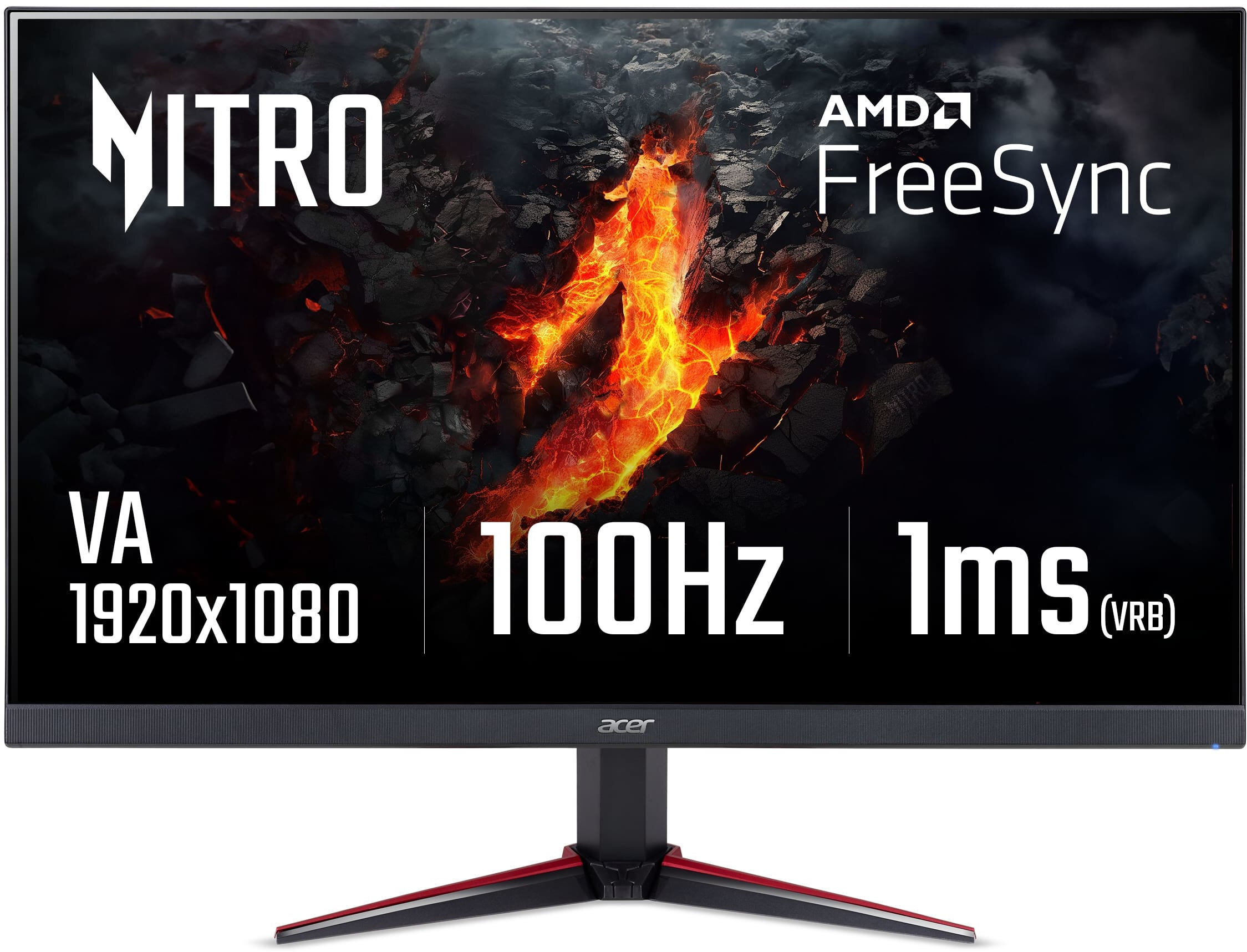 ACER Nitro VG220QH 21.5" 1920x1080px 100Hz 1 ms Monitor - niskie ceny i ...