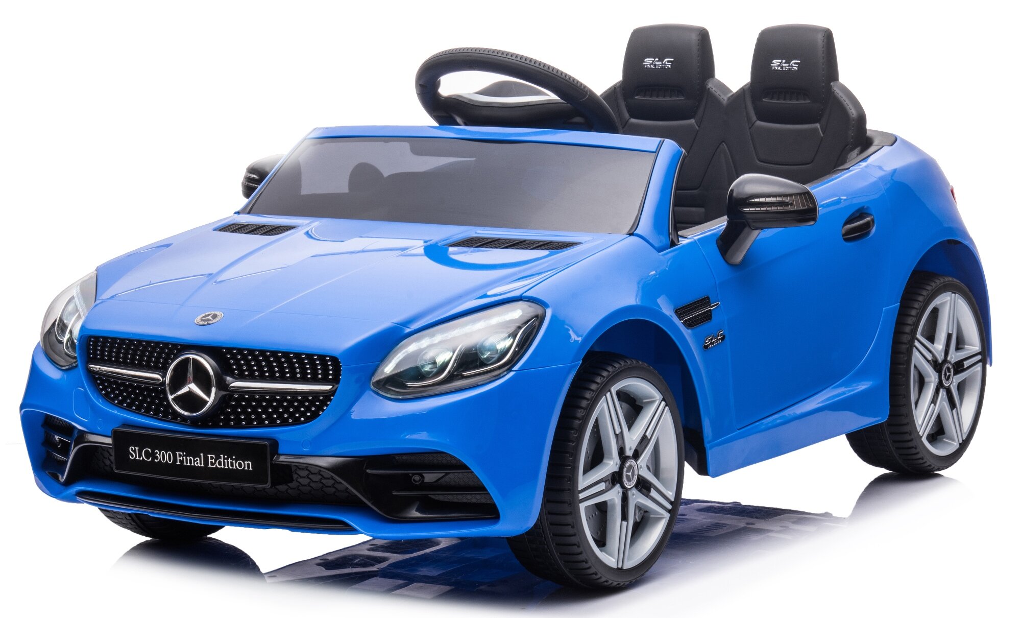 SUN BABY Mercedes BENZ SLC300 Niebieski Samochód dla dziecka - niskie ...