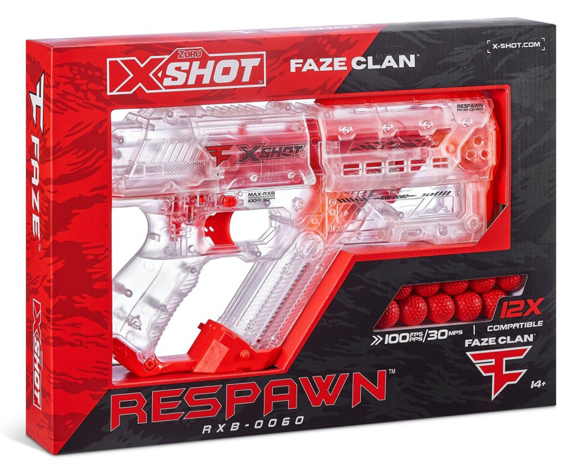 ZURU X-Shot Faze Respawn Round 36499 Wyrzutnia - niskie ceny i opinie w ...