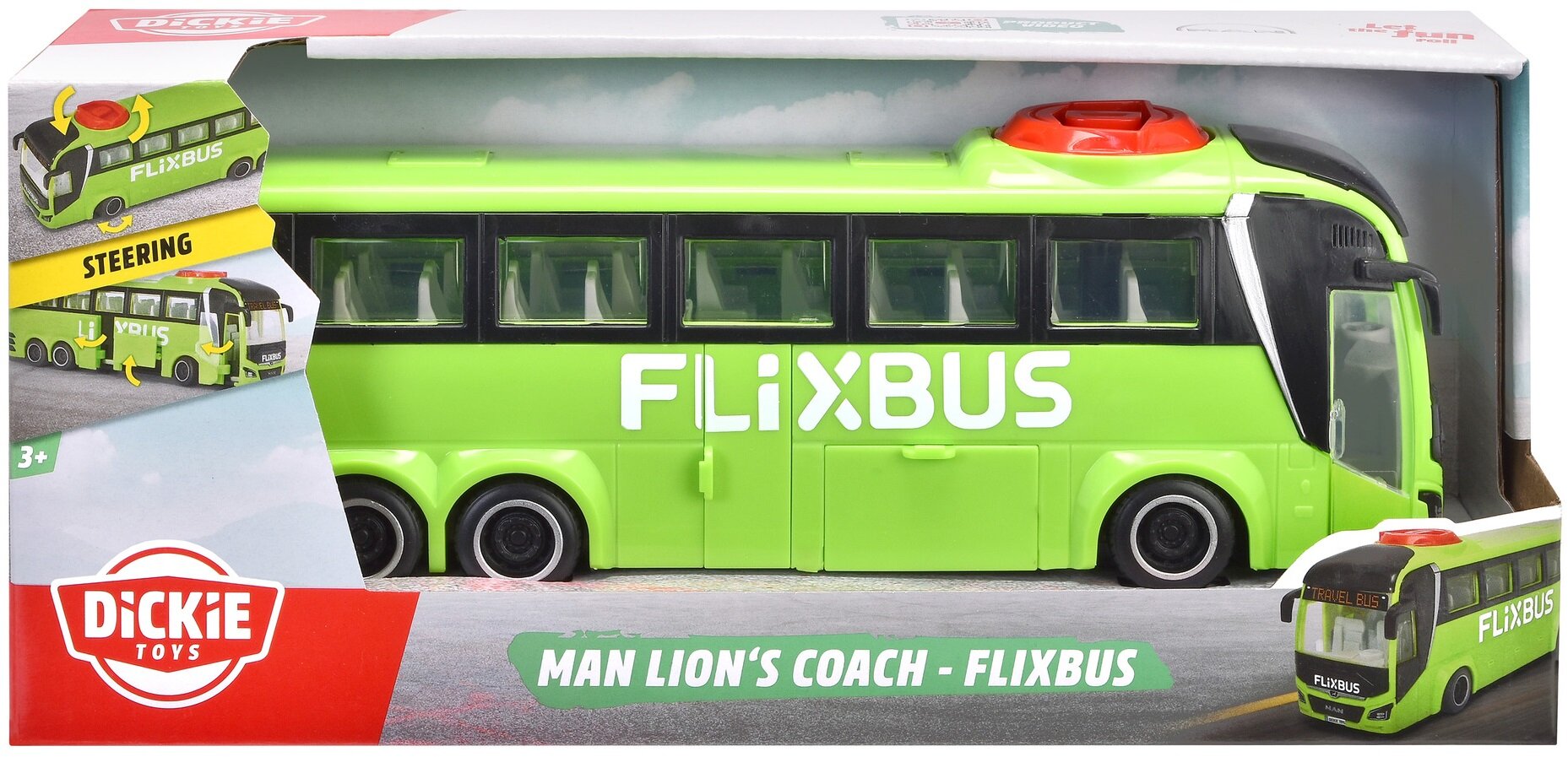 DICKIE TOYS City Man FlixBus 203744015 Samochód - niskie ceny i opinie ...