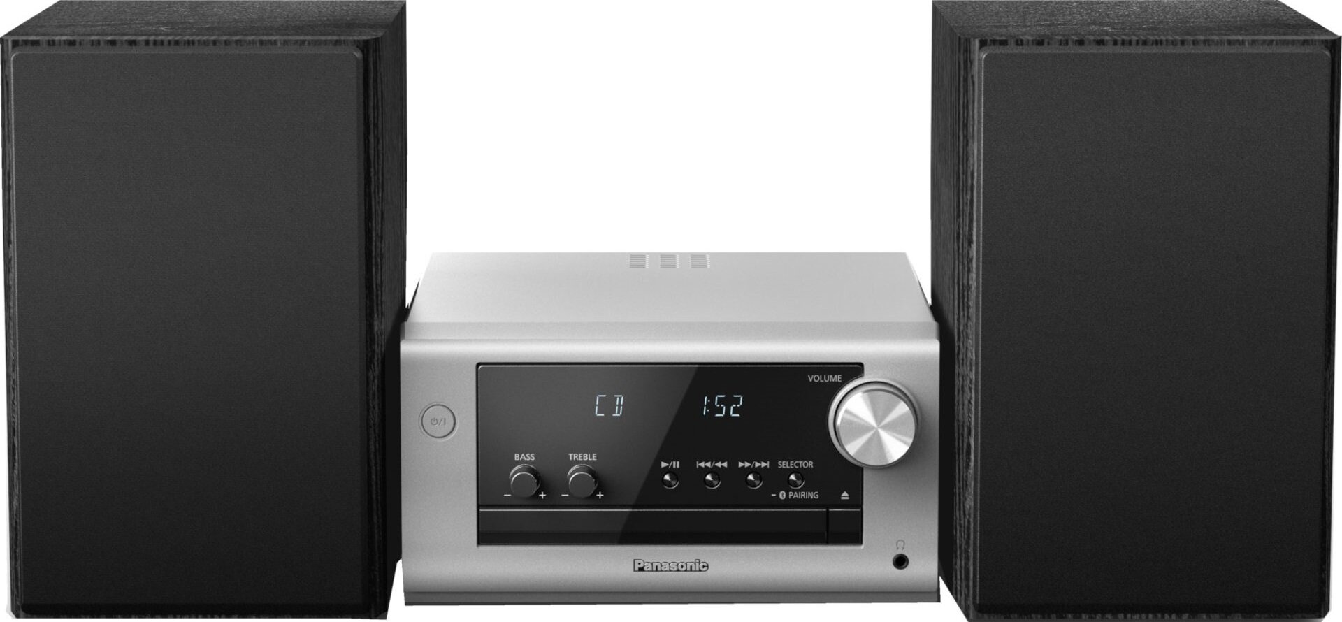 PANASONIC SC-PM702EG-S Srebrny Wieża - niskie ceny i opinie w Media Expert