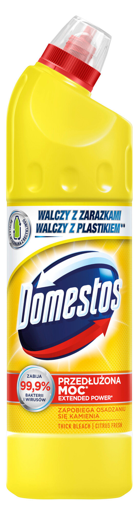 DOMESTOS Przedłużona Moc Citrus Fresh 750 ml Płyn do czyszczenia toalety - niskie ceny i opinie ...