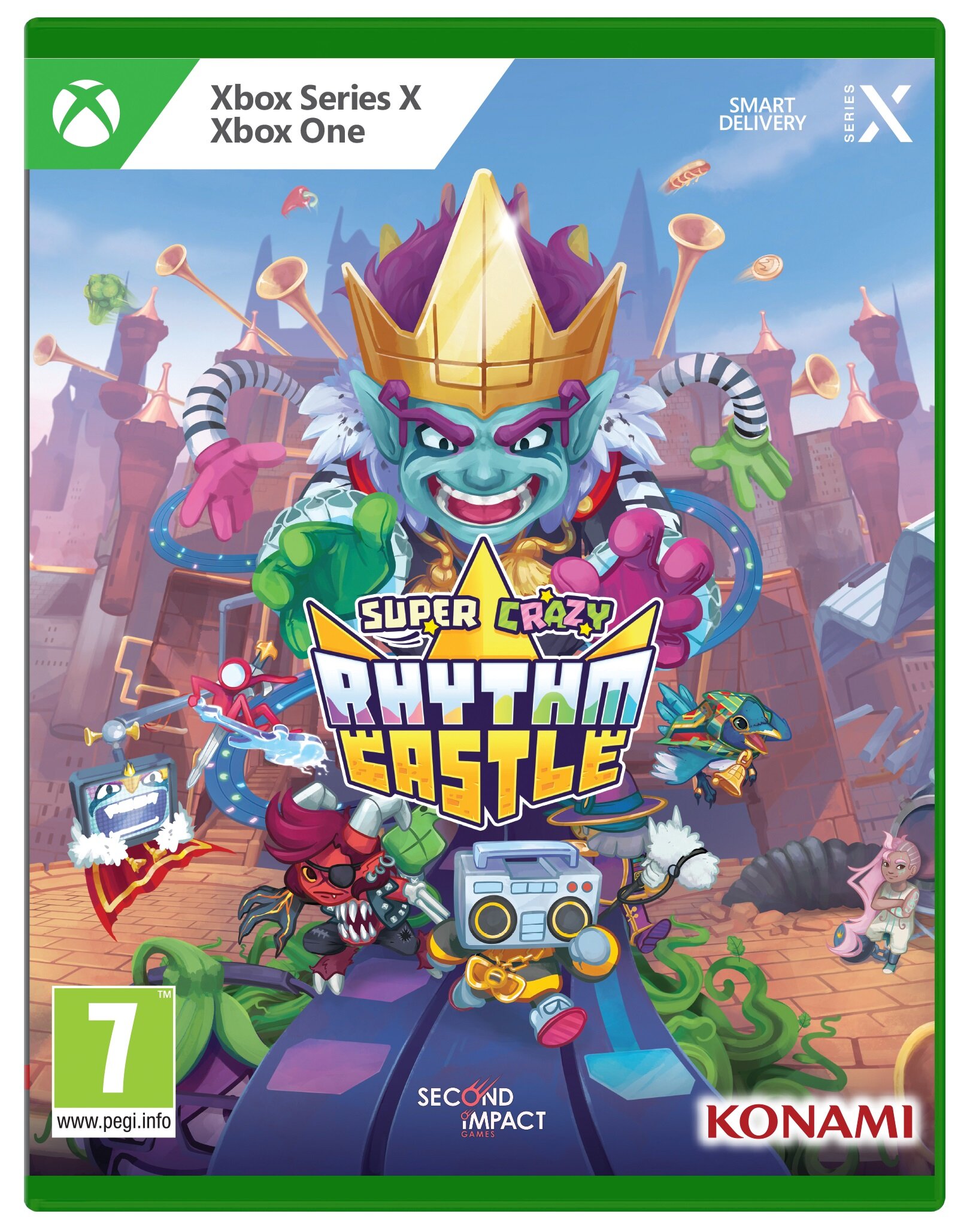 Super Crazy Rhytm Castle Gra XBOX ONE (Kompatybilna z Xbox Series X ...