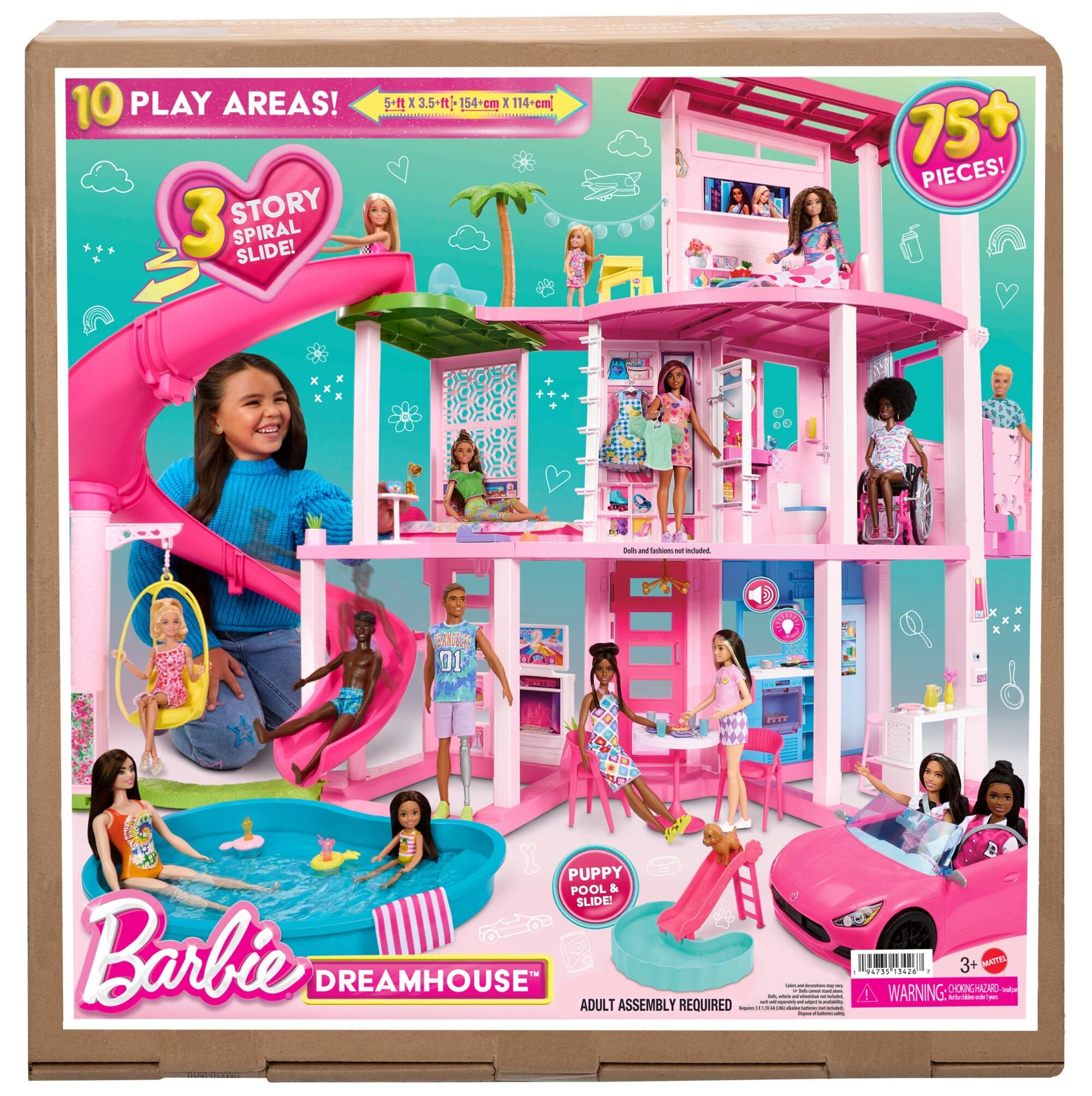 Barbie Dreamhouse Dom Marzeń HMX10 Domek - niskie ceny i opinie w Media ...