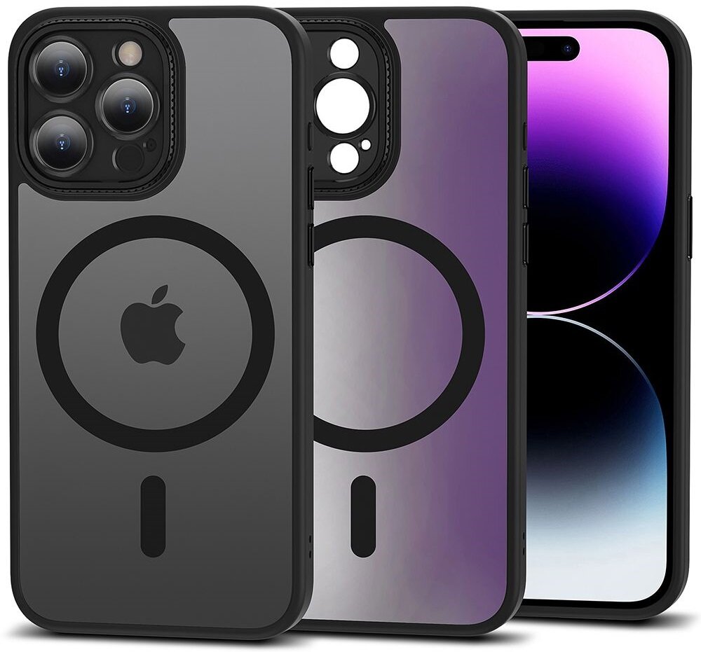 TECH-PROTECT MagMat Cam+ MagSafe do Apple iPhone 15 Pro Max Czarny Matowy Etui - niskie ceny i ...