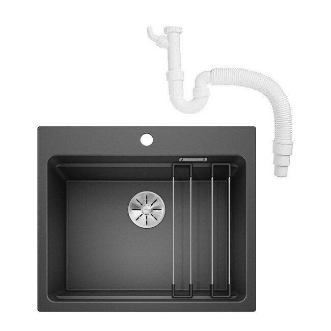 BLANCO Etagon 6 524539 Antracyt + Syfon do zlewozmywaków BLANCO 137262 ...
