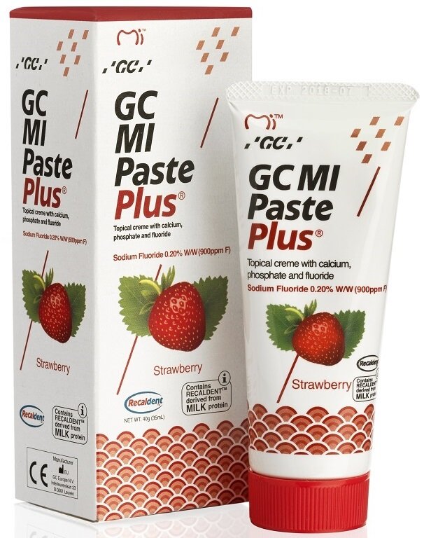 GC Mi Paste Plus Truskawka 35 ml Pasta do zębów - niskie ceny i opinie ...