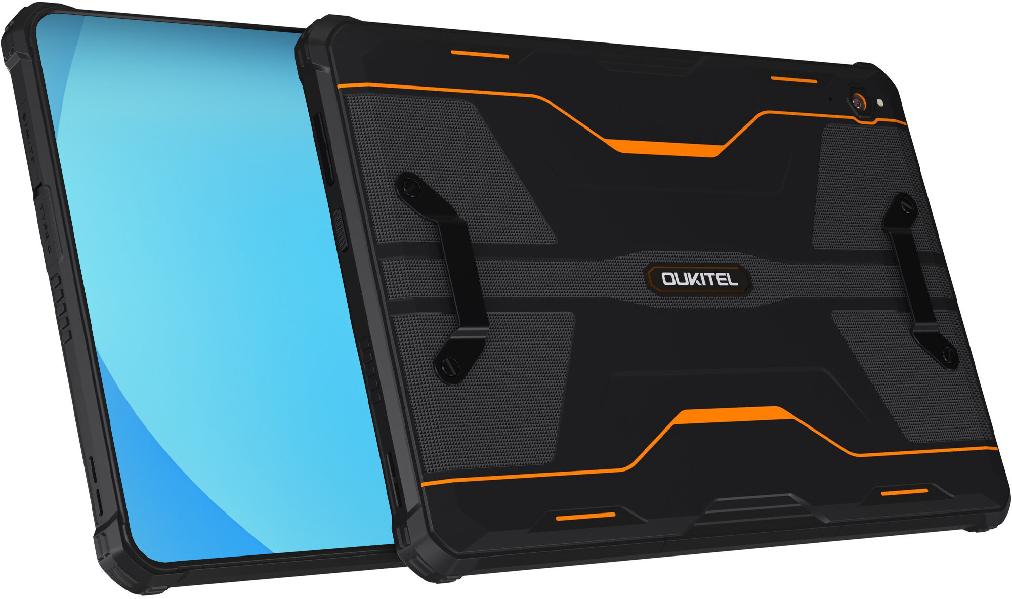 OUKITEL RT6 10.1" 8/256GB LTE Wi-Fi Czarno-pomarańczowy Tablet - niskie ...