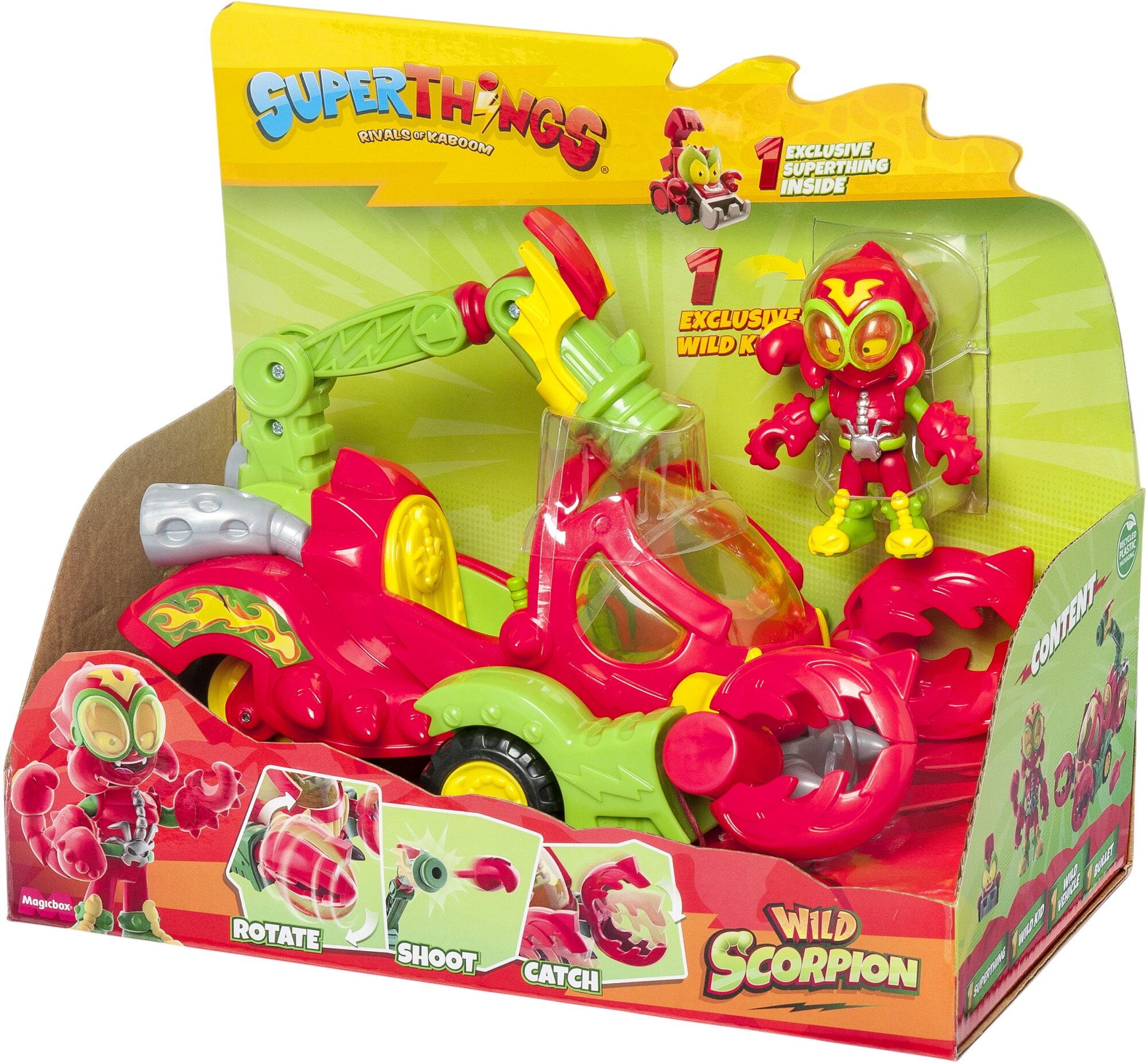MAGIC BOX SuperThings Wild Scorpion Vehicle PSTSP116IN170 Zestaw ...