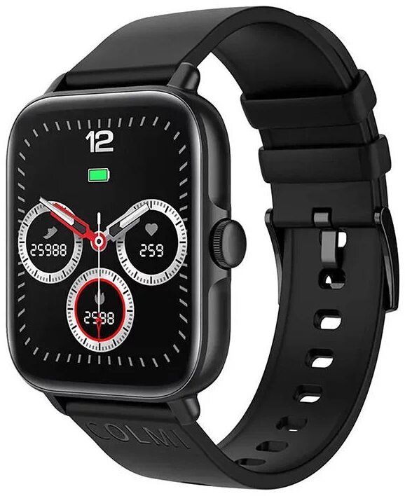 COLMI P28 Plus Czarny Smartwatch - niskie ceny i opinie w Media Expert