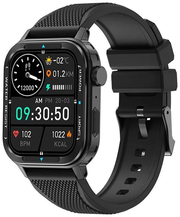 COLMI M41 Czarny Smartwatch - niskie ceny i opinie w Media Expert
