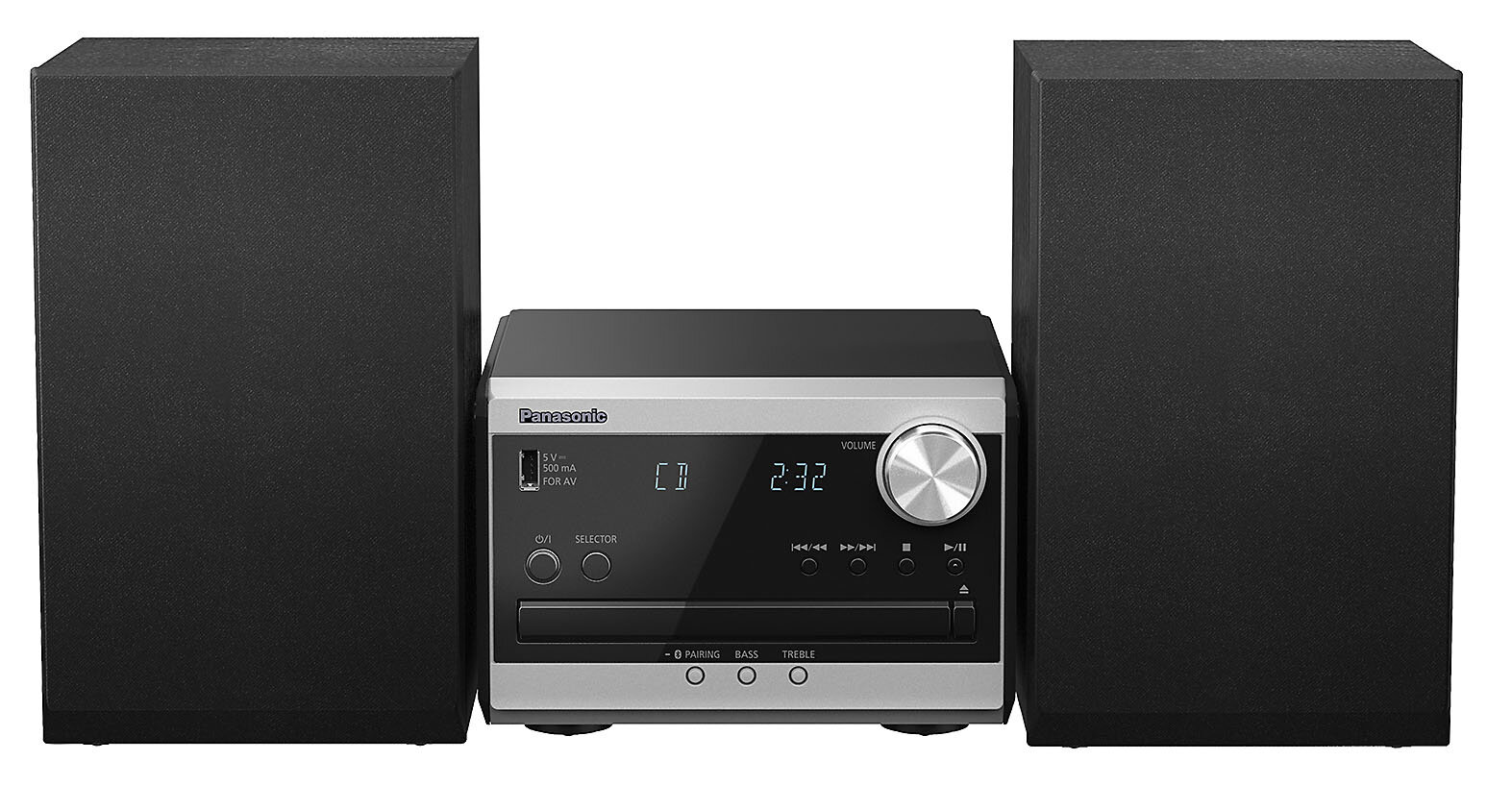 PANASONIC SC-PM270EG-S Srebrny Wieża - niskie ceny i opinie w Media Expert