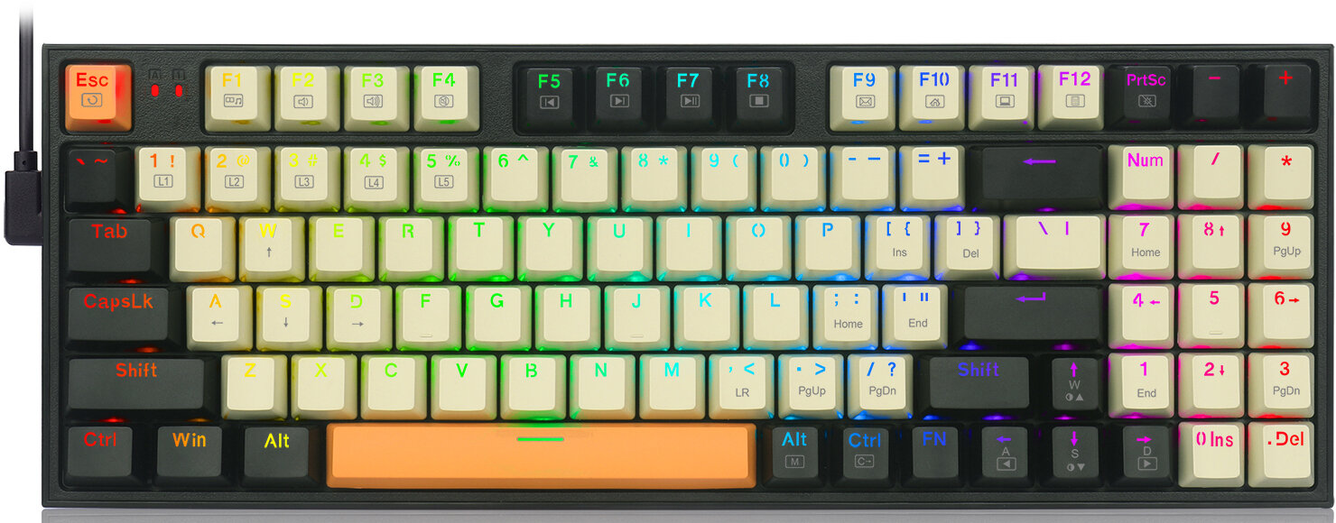 REDRAGON Kitava K636 Clo RGB Klawiatura - niskie ceny i opinie w Media ...