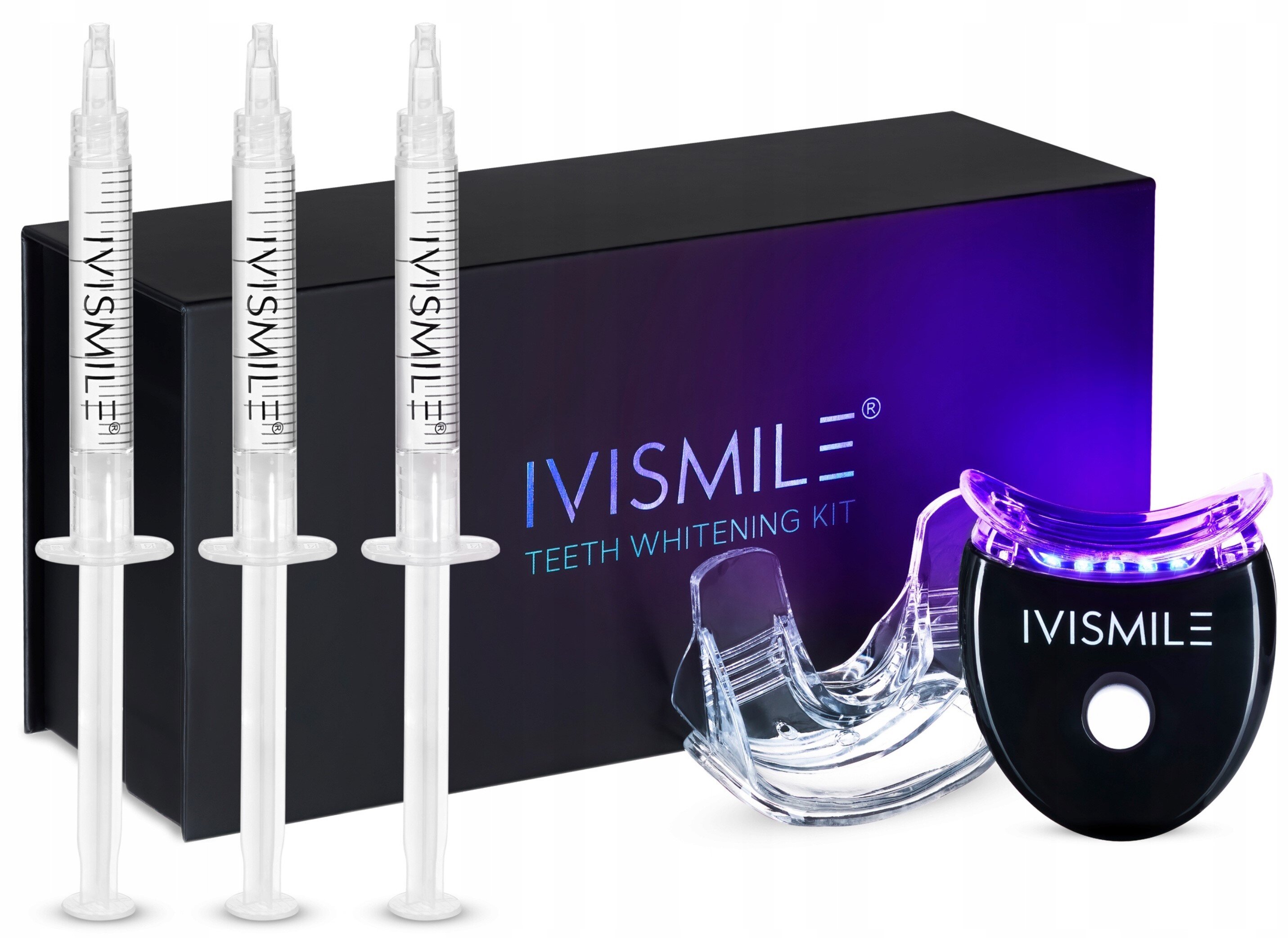 IVISMILE Czarny Urządzenie do wybielania zębów - niskie ceny i opinie w Media Expert