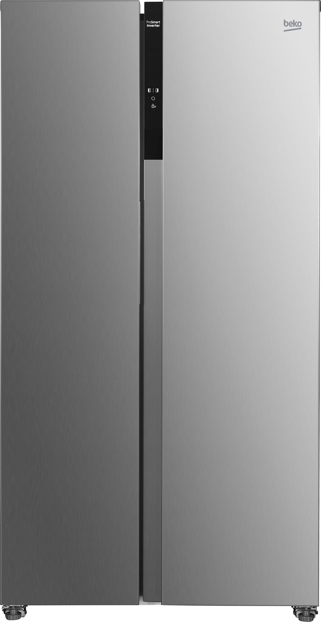 BEKO GNO5322XPN Side by Side No Frost 177cm Inox Lodówka - niskie ceny ...