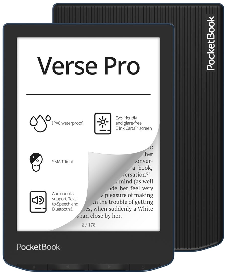 POCKETBOOK Verse Pro 634 Niebieski Czytnik e-booków - niskie ceny i ...
