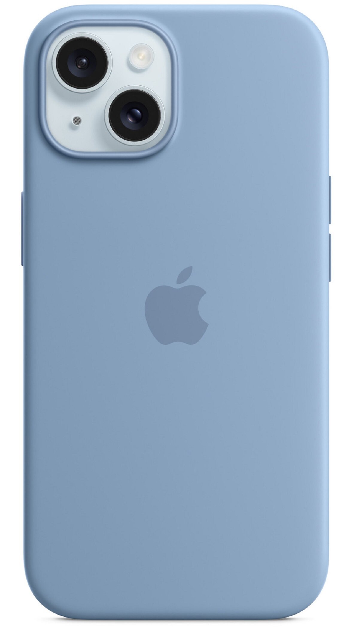 APPLE Silicone Case MagSafe do iPhone 15 Zimowy błękit Etui - niskie ...