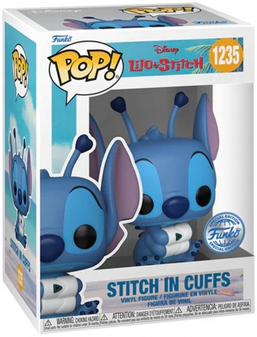 FUNKO Pop Lilo & Stitch Stitch in Cuffs Figurka - niskie ceny i opinie ...