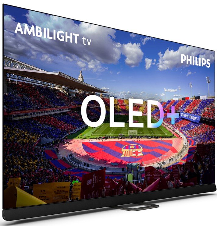 Philips 65OLED908 65” OLED+ 4K 120Hz Google TV Ambilight TV Dolby Atmos ...