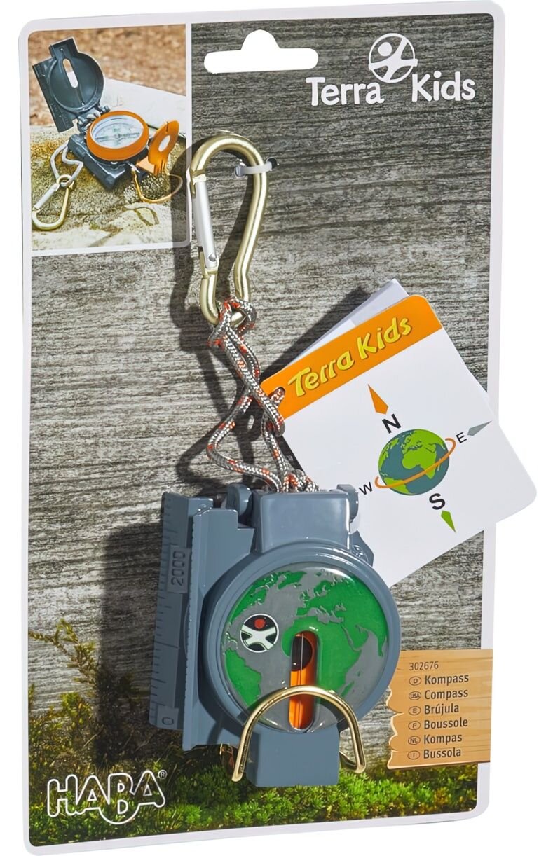 HABA Terra Kids 302676 Zabawka kompas - niskie ceny i opinie w Media Expert
