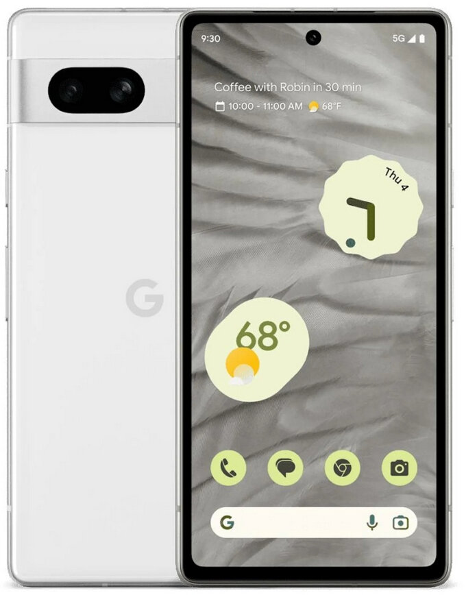 GOOGLE Pixel 7A 8/128GB 5G 6.1" 90Hz Biały Smartfon - niskie ceny i opinie w Media Expert