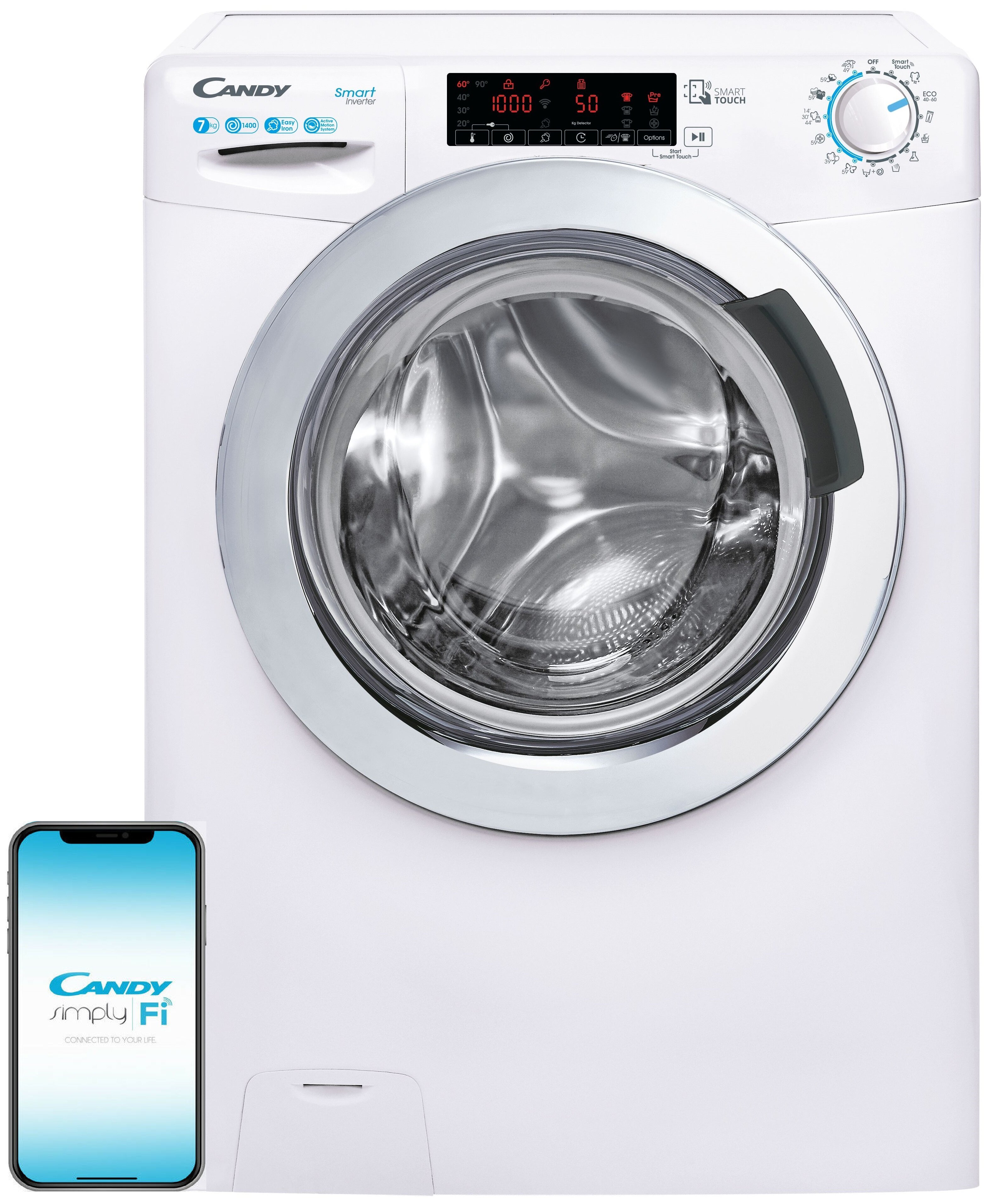 CANDY CSS4147TWMCE 1-S 7kg 1400 obr Pralka - niskie ceny i opinie w Media Expert