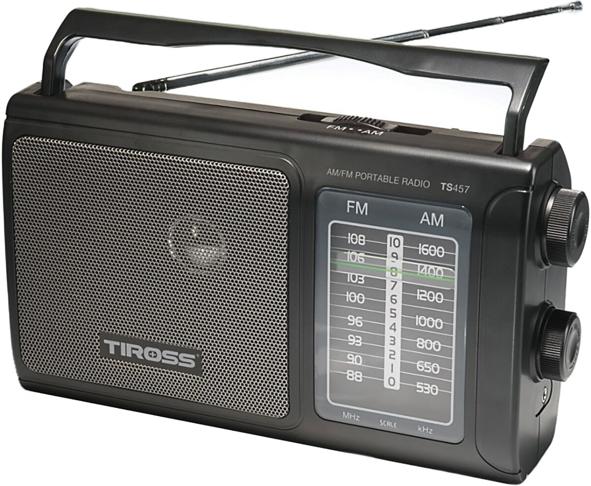 TIROSS TS-457 Czarny Radio - niskie ceny i opinie w Media Expert