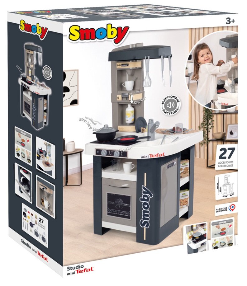 SMOBY Mini Tefal 7600311056 Zabawka kuchnia - niskie ceny i opinie w ...