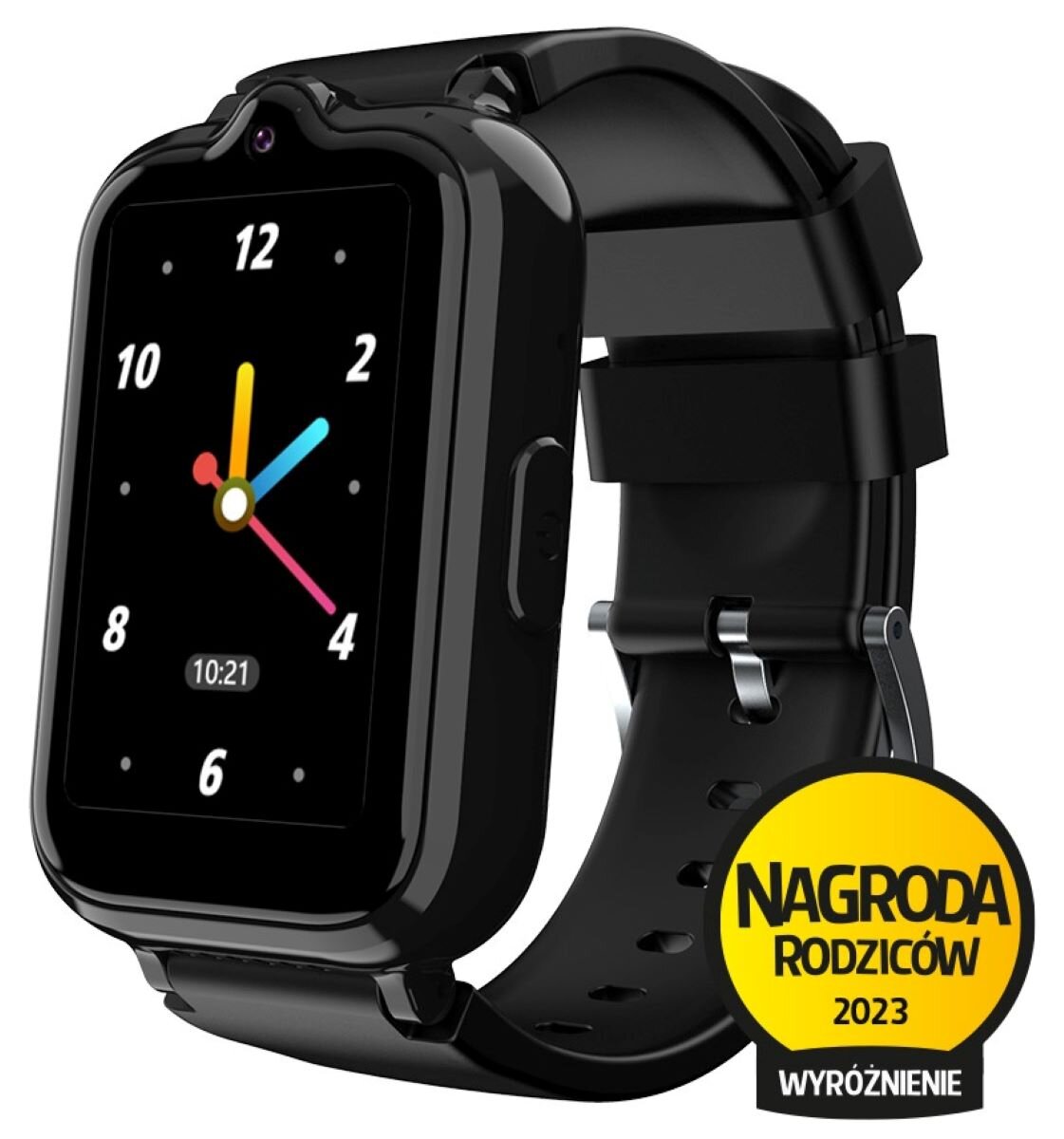 MANTA Junior Joy 4G Czarny Smartwatch - niskie ceny i opinie w Media Expert