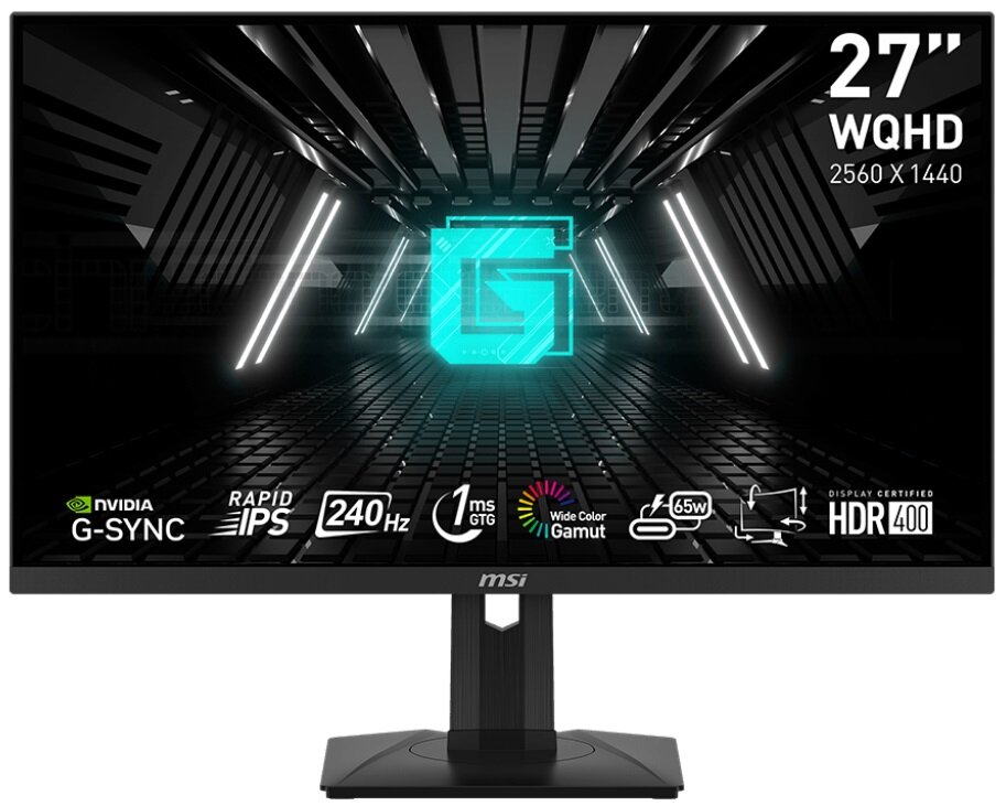 MSI G274QPX 27" 2560x1440px IPS 240Hz 1 ms Monitor - niskie ceny i ...