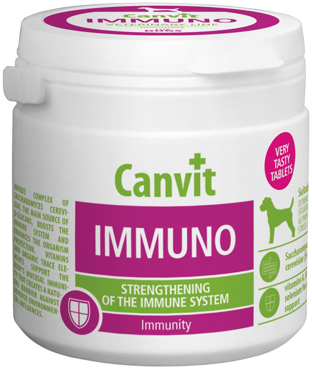 CANVIT Immuno 100 g Suplement dla psa - niskie ceny i opinie w Media Expert