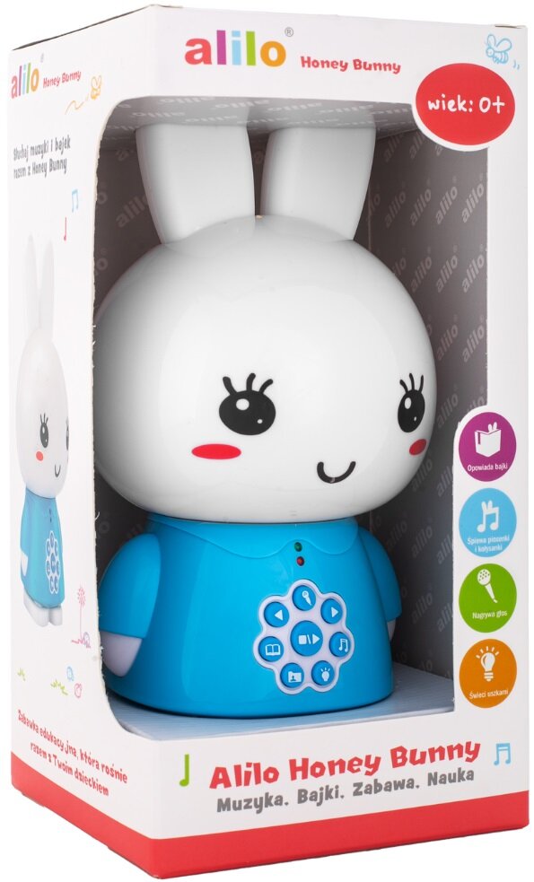 ALILO Honey Bunny G6 Niebieski Zabawka edukacyjna - niskie ceny i opinie w Media Expert