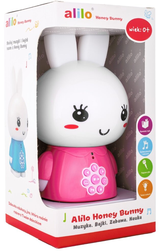 ALILO Honey Bunny G6 Różowy Zabawka edukacyjna - niskie ceny i opinie w ...