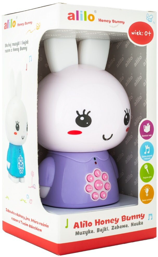 ALILO Honey Bunny G6 Fioletowy Zabawka edukacyjna - niskie ceny i opinie w Media Expert