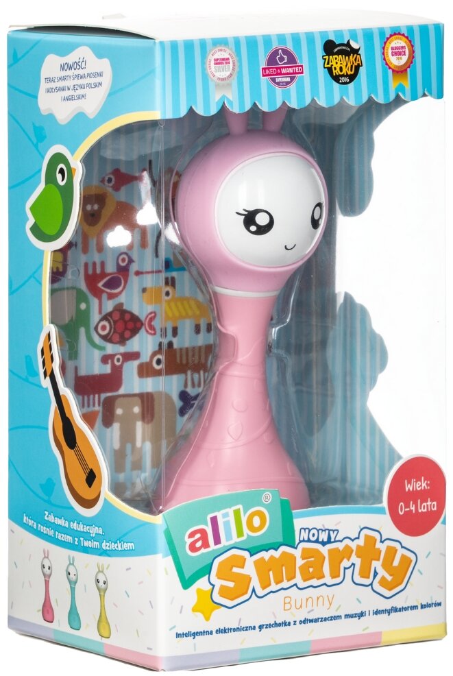ALILO Smarty Bunny R1 Różowy Zabawka edukacyjna - niskie ceny i opinie ...