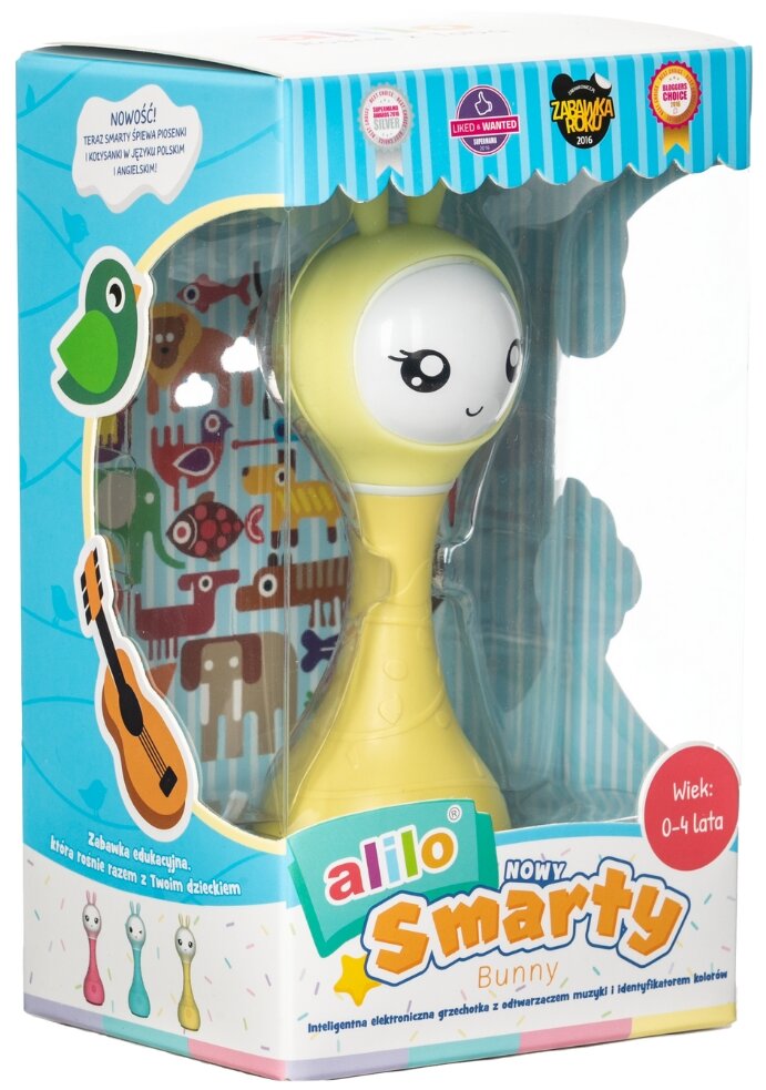 ALILO Smarty Bunny R1 Żółty Zabawka edukacyjna - niskie ceny i opinie w ...