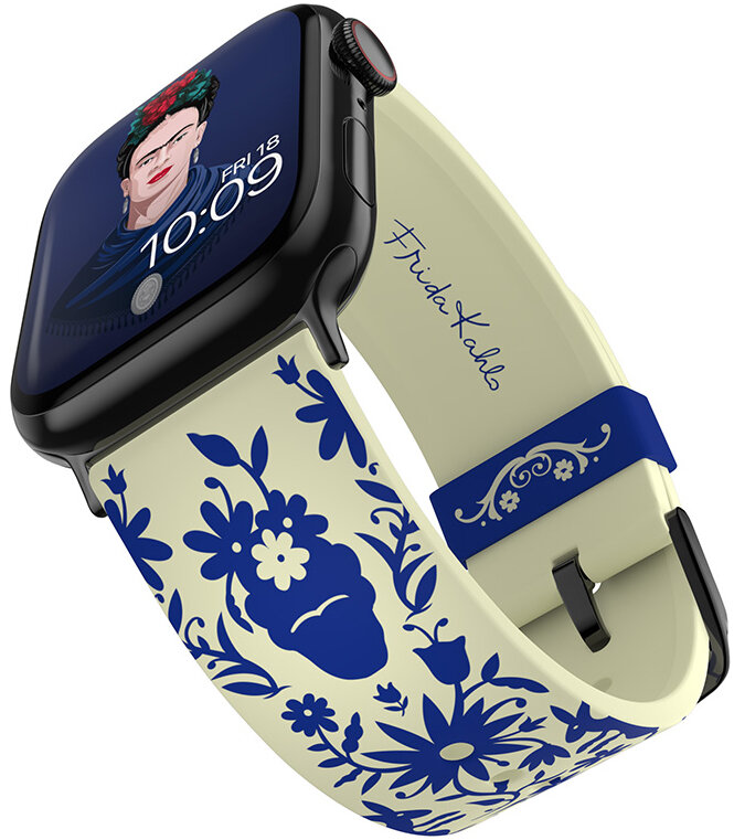 MOBY FOX Frida Kahlo Talavera Tradition do Apple Watch 2/3/4/5/6/7/8/9 ...