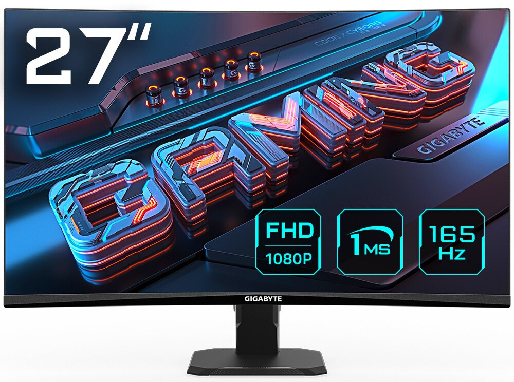 GIGABYTE GS27F 27" 1920x1080px IPS 165Hz 1 ms Monitor - niskie ceny i ...