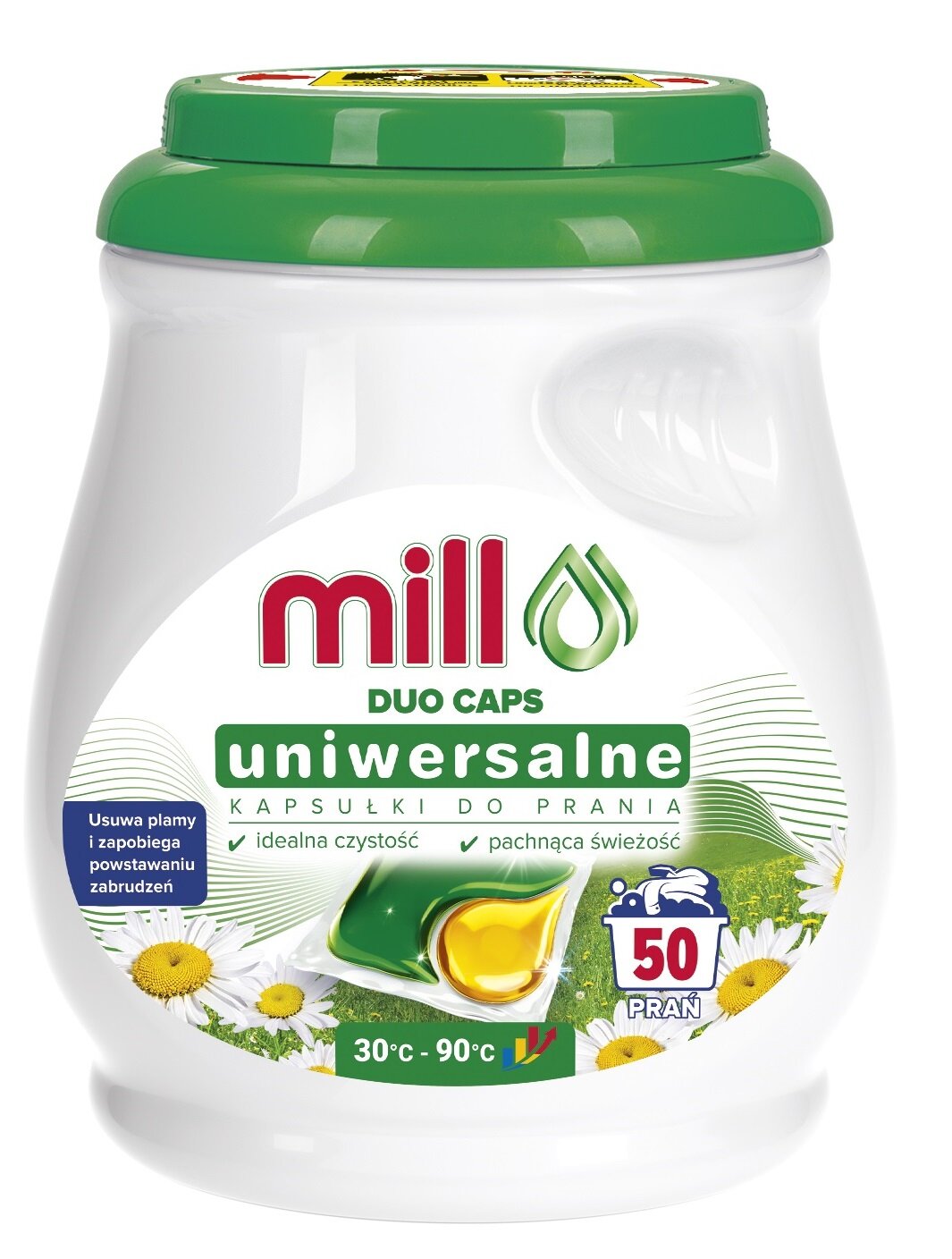 MILL Professional Uniwersalne - 50 szt. Kapsułki do prania - niskie ... MILL Professional Uniwersalne - 50 szt. Kapsułki do prania - niskie ...