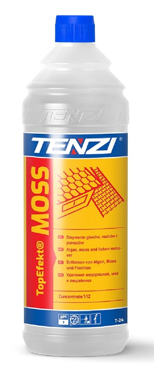 TENZI T-24 1000 ml Płyn do czyszczenia dachu i elewacji - niskie ceny i ...