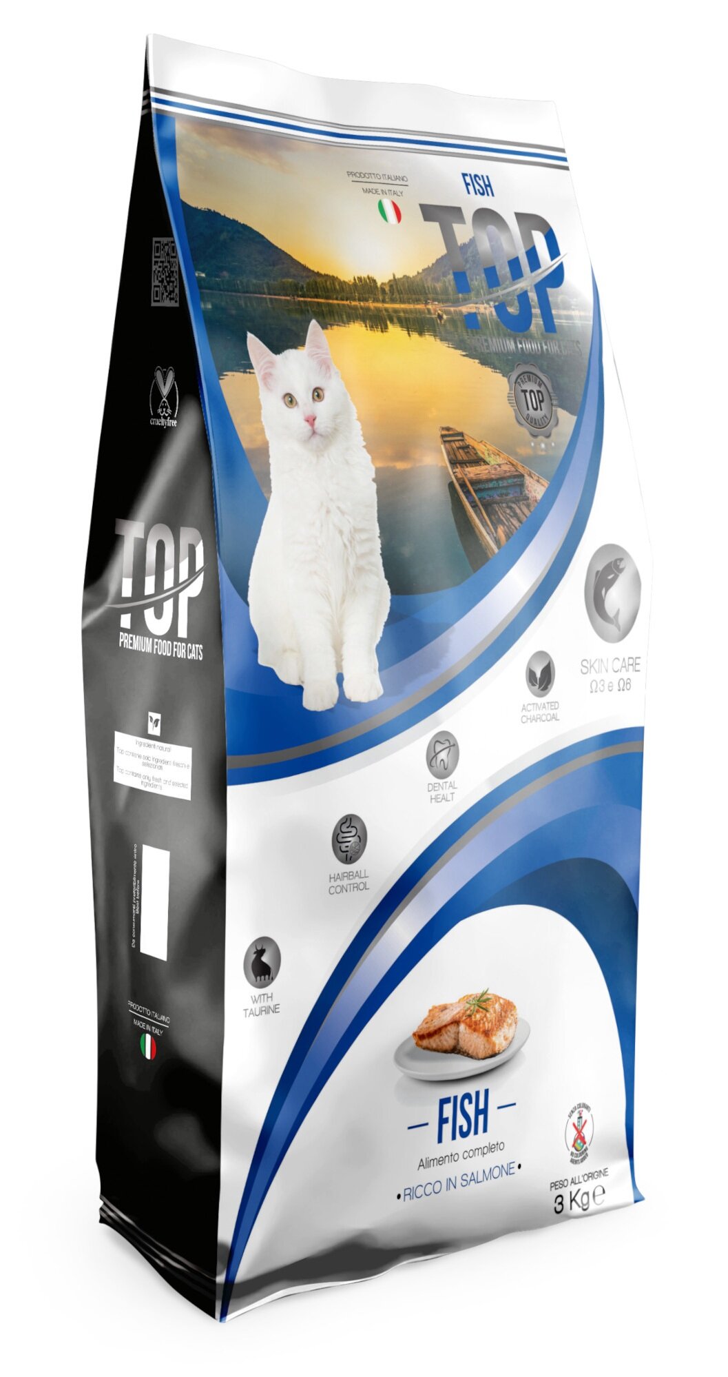 TOP Fish Łosoś 3 kg Karma dla kota - niskie ceny i opinie w Media Expert