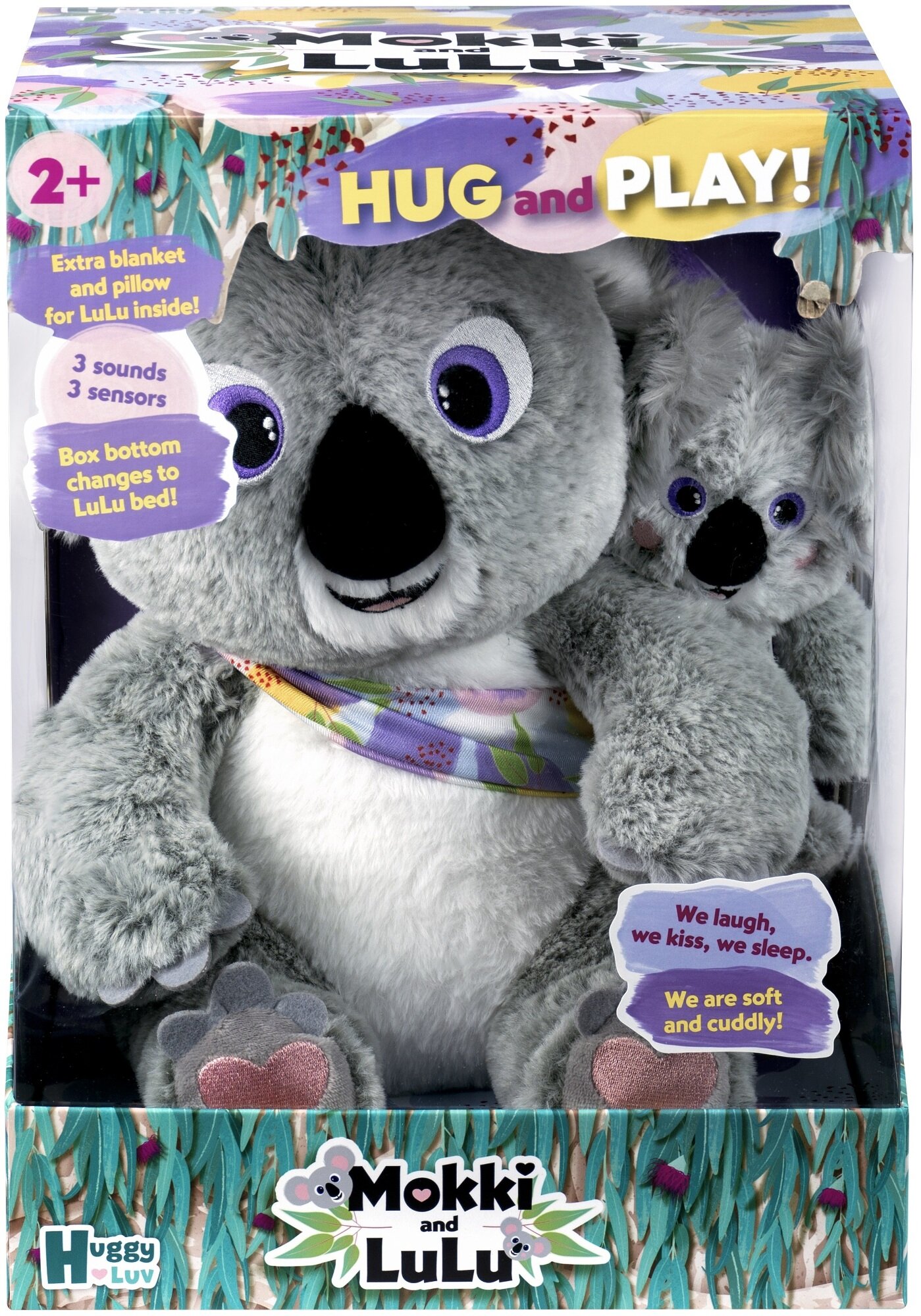 HUGGY LUV Koala Mokki i Dziecko Koala Lulu DKO0373 Zabawka interaktywna - niskie ceny i opinie w ...