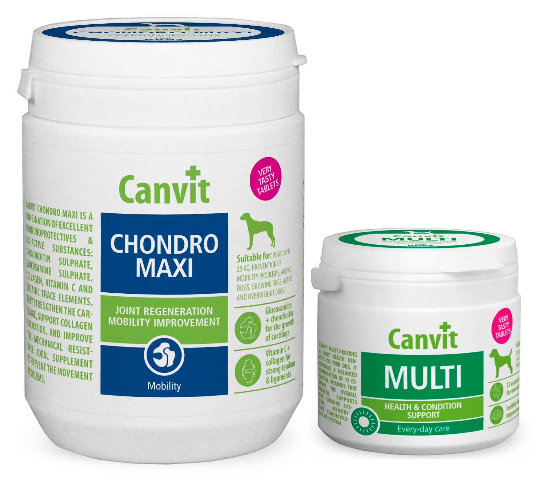 CANVIT Chondro Maxi 500 g + Multi 100 g Suplement dla psa - niskie ceny i opinie w Media Expert