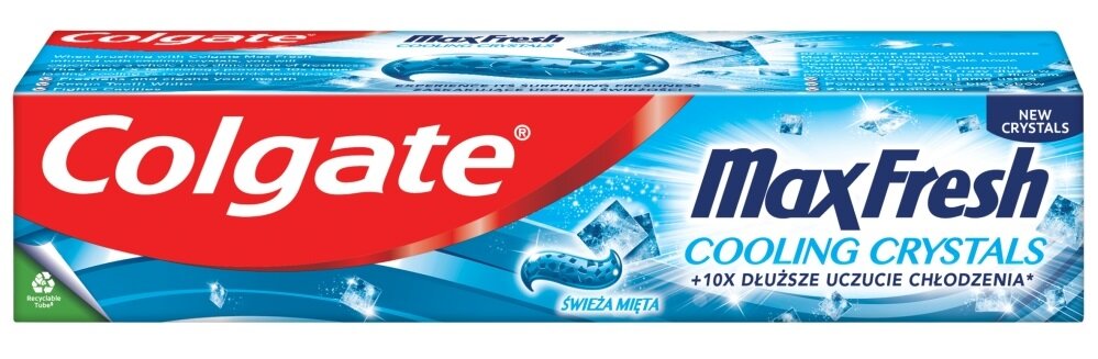 COLGATE Max Fresh Cooling Crystals 100 ml Pasta do zębów - niskie ceny ...