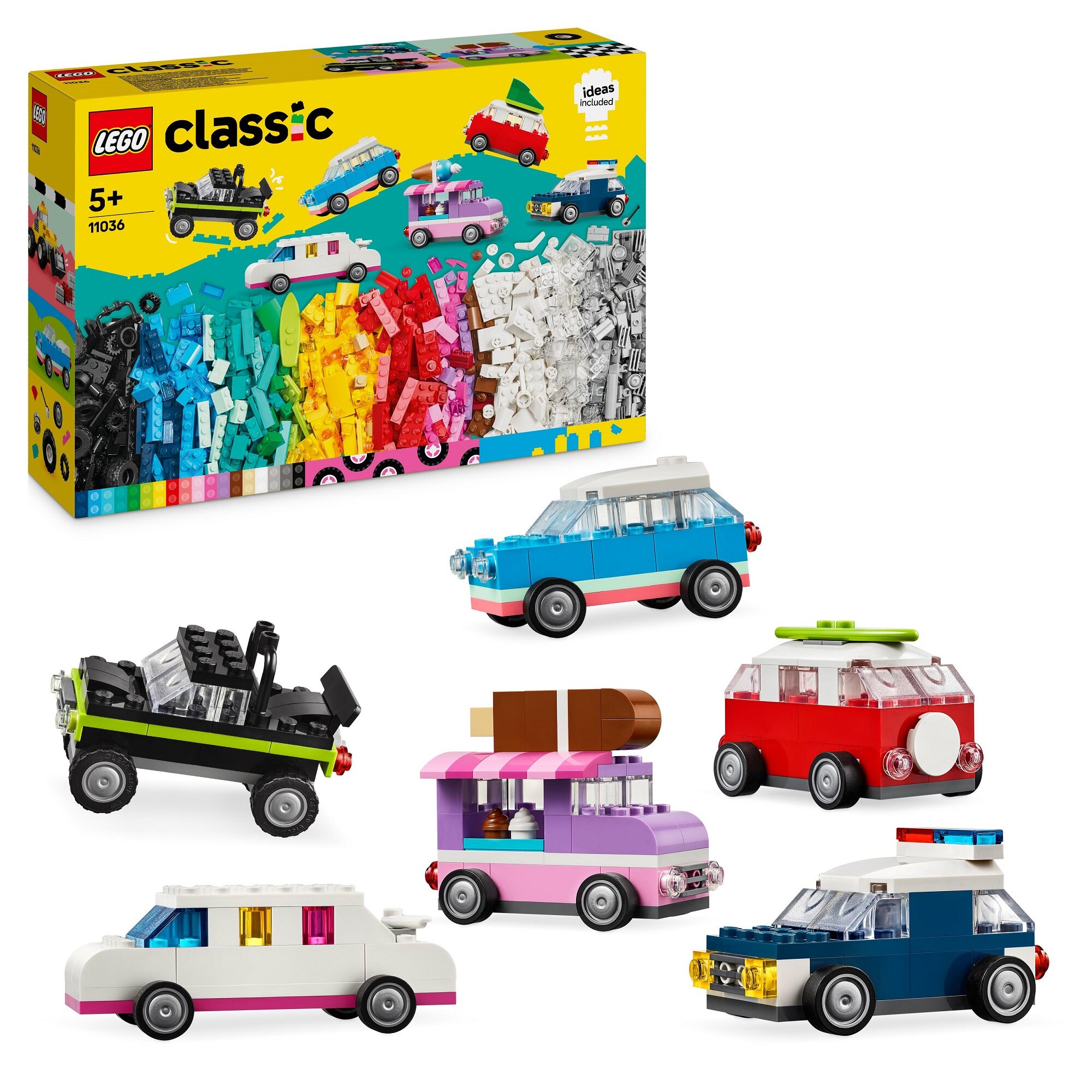 LEGO 11036 Classic Kreatywne pojazdy - niskie ceny i opinie w Media Expert